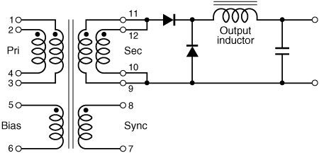 FCT1-xxD3SL Forward Mode Transformers for 30 Watt Telecommunications ...
